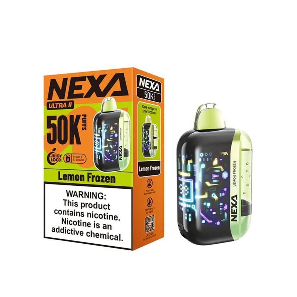 Lemon Frozen Nexa Ultra II 50K Puffs Vape | 5% NIC